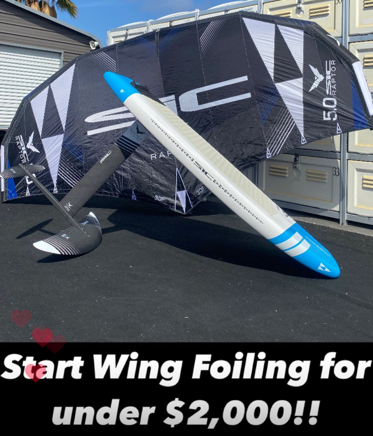 Wing Foil Starter Pack: Ready to Ride for under $2000! – 101 Surf Sports