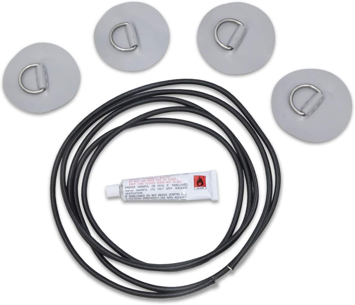 Solstice SUP D-Ring and Bungee Kit – 101 Surf Sports