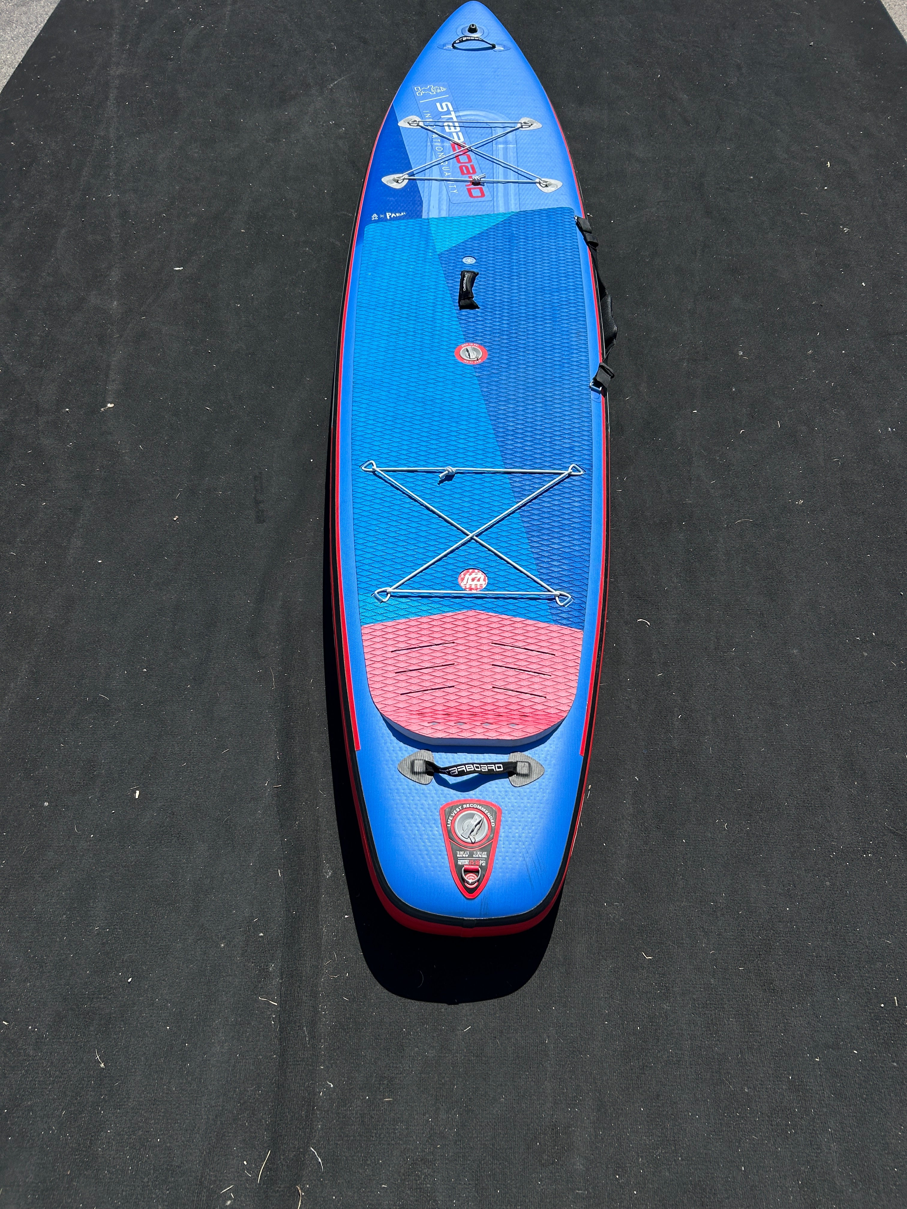 USED -- Starboard Inflatable Touring S Deluxe – 101 Surf Sports